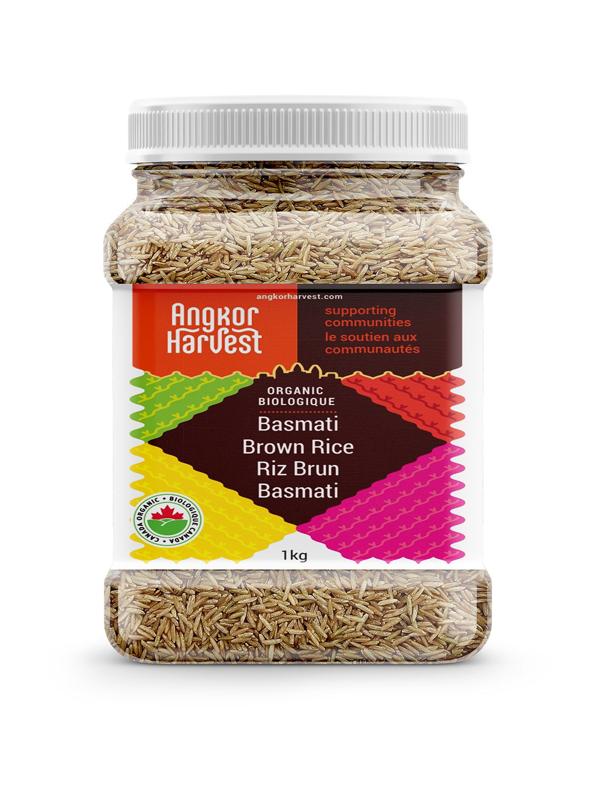 Organic Basmati Rice, Brown | Angkor Harvest